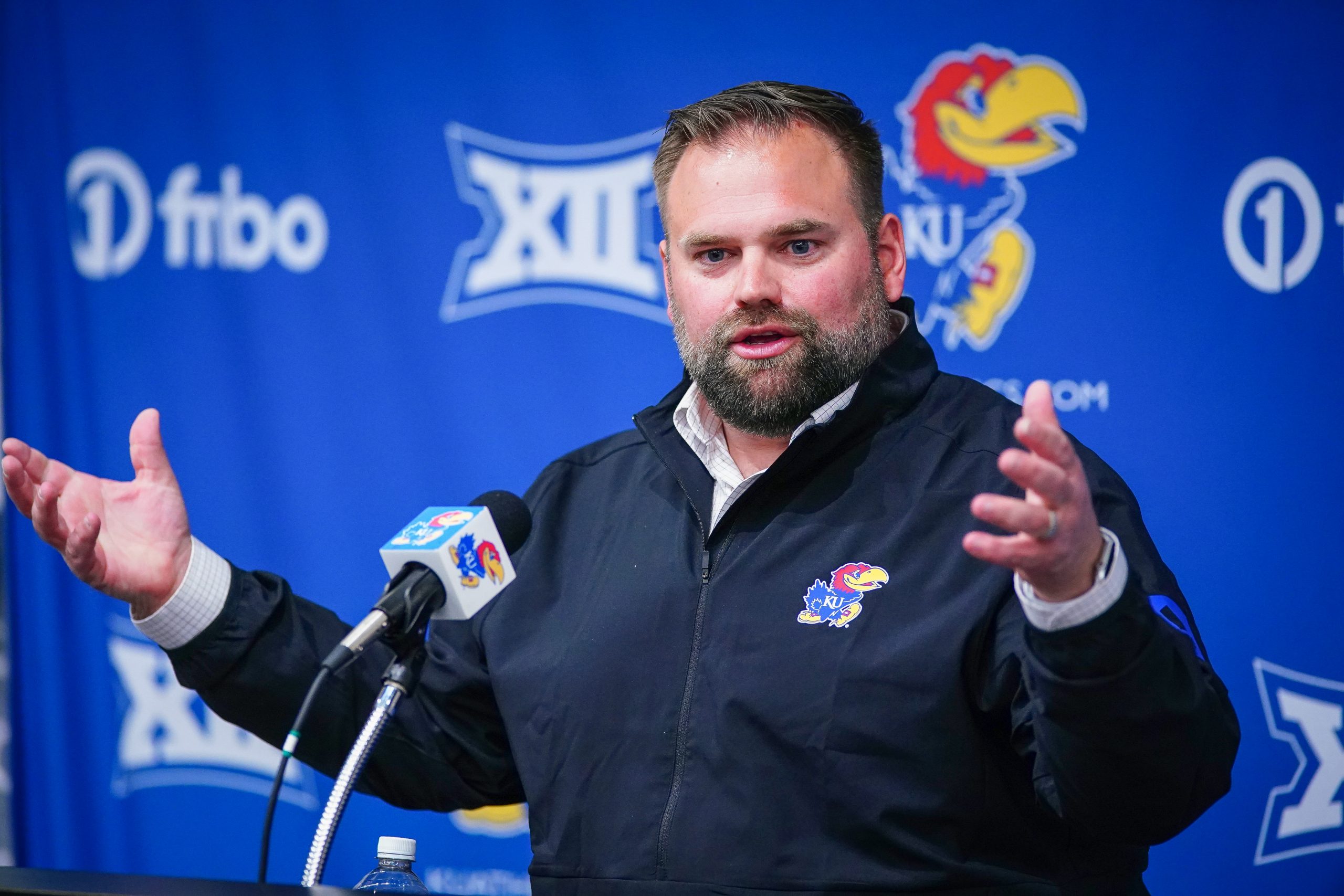 New coordinator Andy Kotelnicki quickly familiarizing himself with KU’s ...